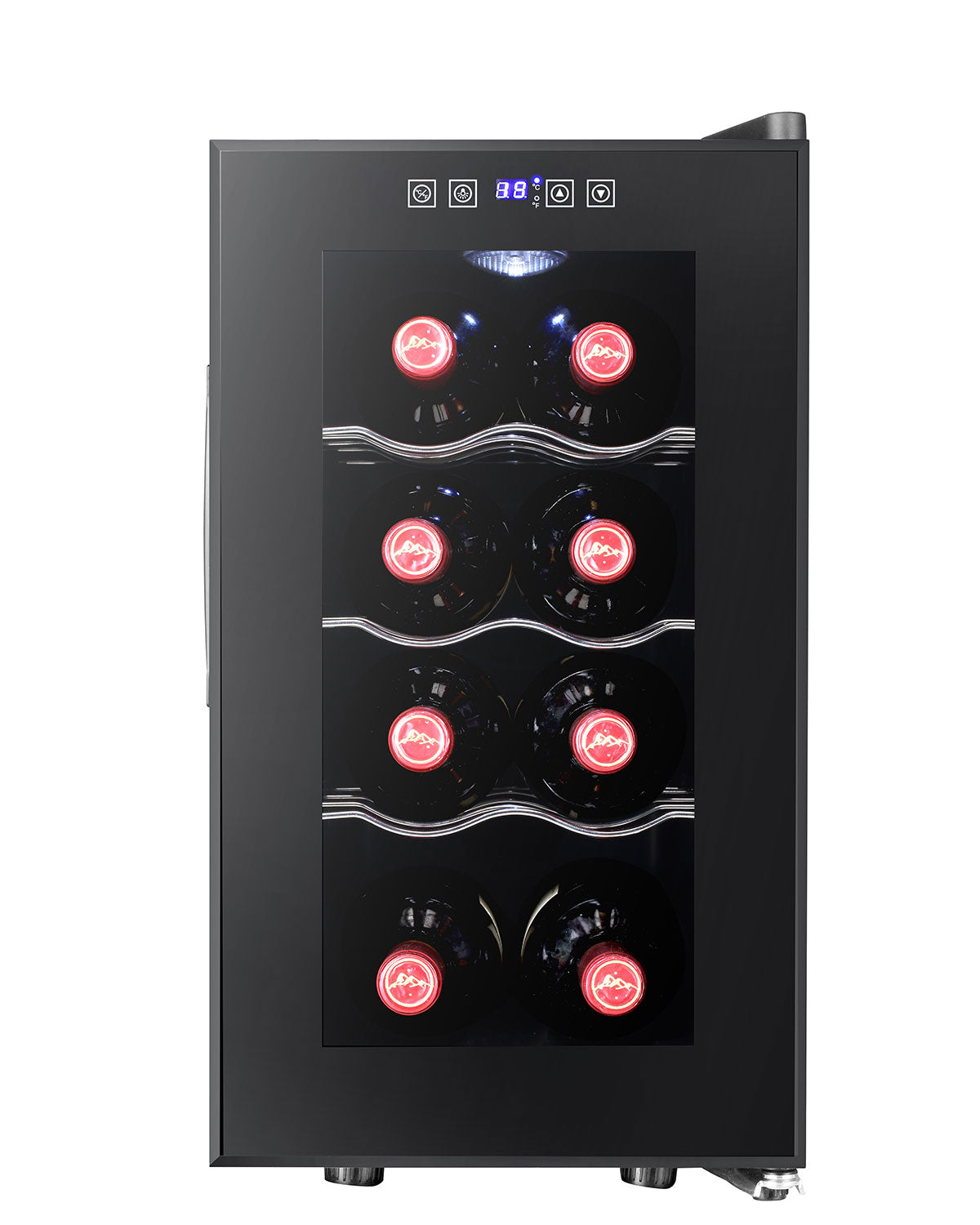Little Cave 8 Bottle Single Zone Thermoelectric Wine Cooler – Grand Cru ...